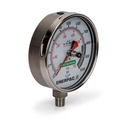 Enerpac T6003L Pressure Gauge, 10000 PSI TRUEPOINTLAB