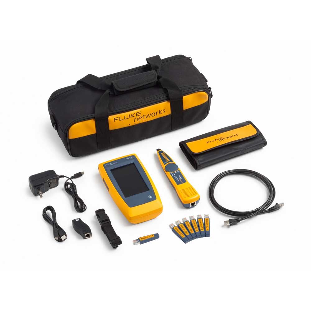 Fluke Networks LIQ-DUO-KIT Cable and Network Tester Kit TRUEPOINTLAB