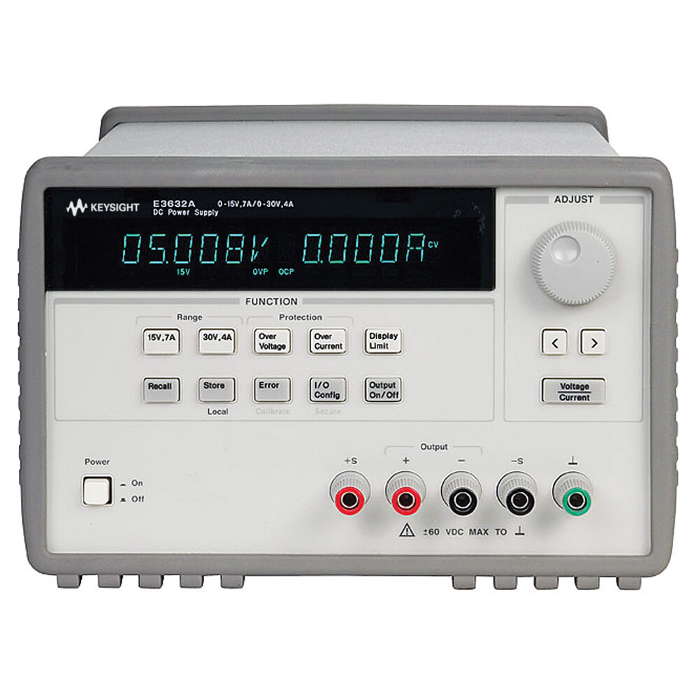 Keysight E3632A DC Power Supply, Single Output Dual Range, GPIB ...