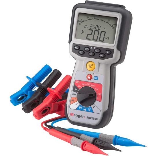 Megger MIT515 5-kV Insulation Resistance Tester – TRUEPOINTLAB
